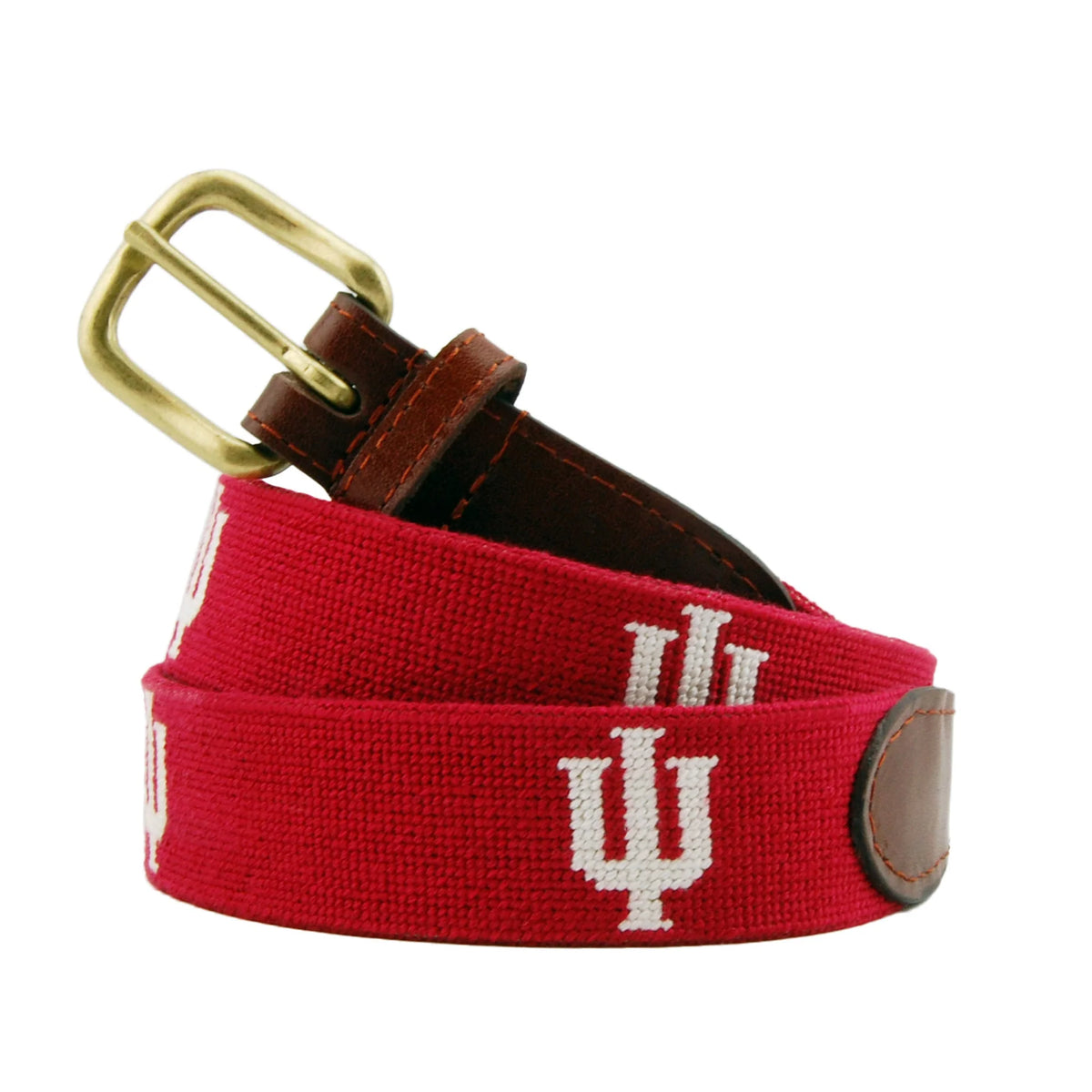 IU Hoosiers Needlepoint Belt - Smathers & Branson – Andrew Davis Clothiers