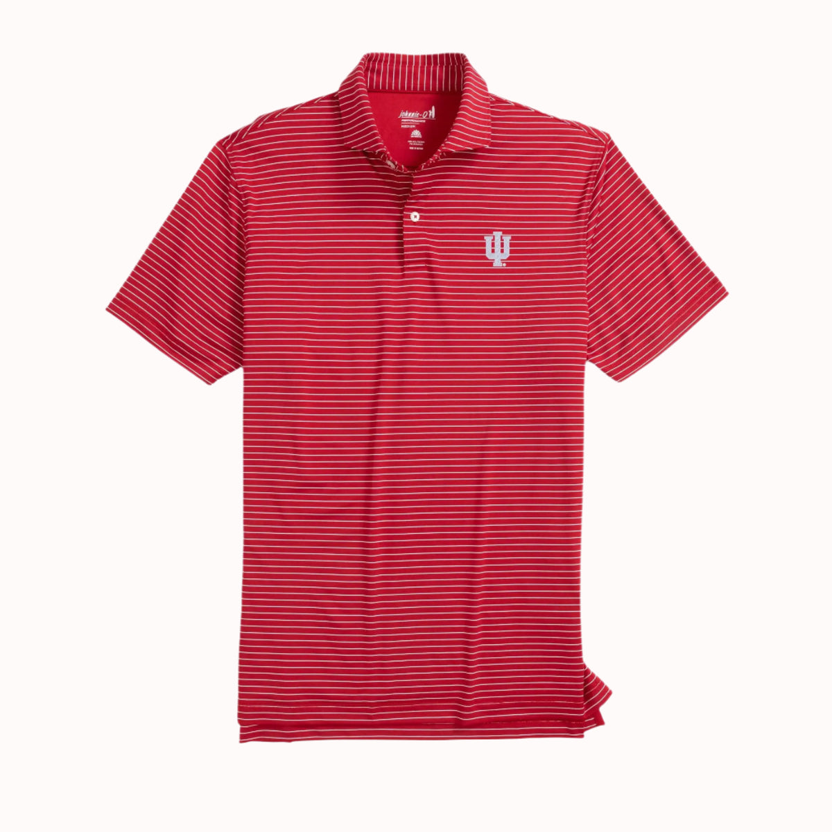 IU Hoosiers Beau Striped Performance Jersey Polo - johnnie-O – Andrew ...