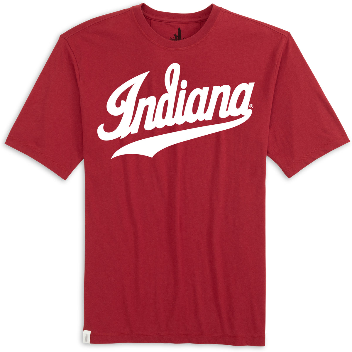 IU Hoosiers Crimson Heathered Spencer Cotton T-Shirt - johnnie-O ...