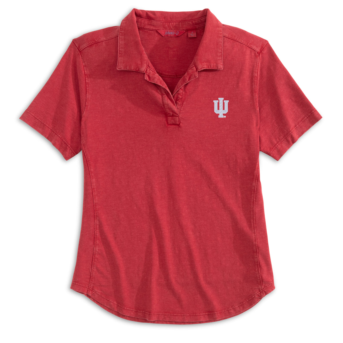 IU Hoosiers Women`s Crimson Coastal Wash Polo - johnnie-O – Andrew ...