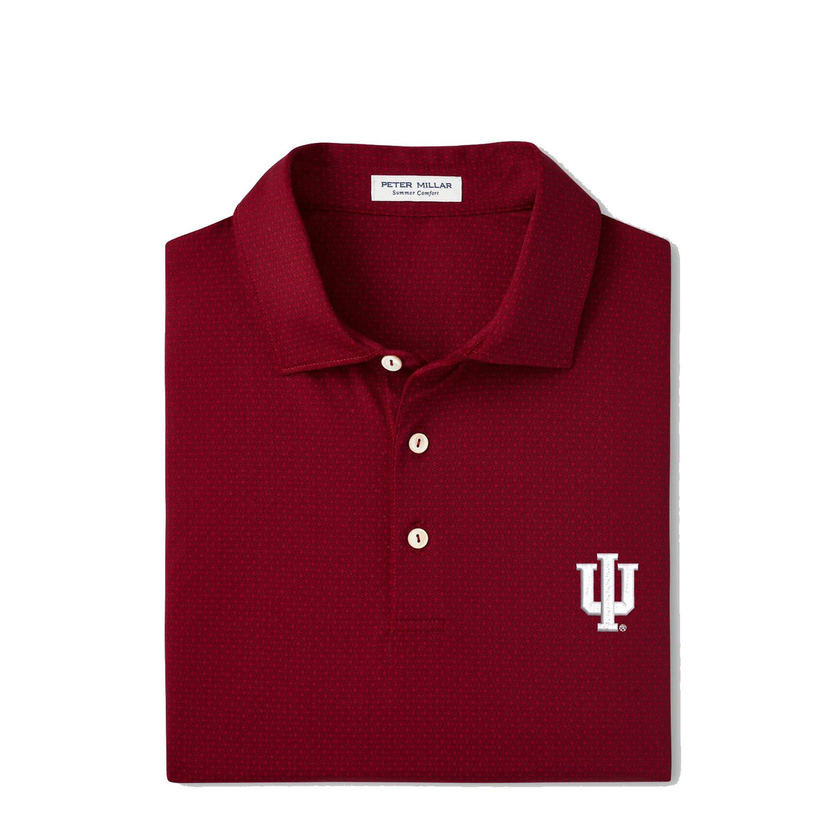 IU Hoosiers Men's Tesseract Performance Jersey Polo - Peter Millar ...